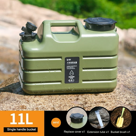 2.9 gal Water Jug, Large Capacity Tank with Spigot, Leakproof Water ...