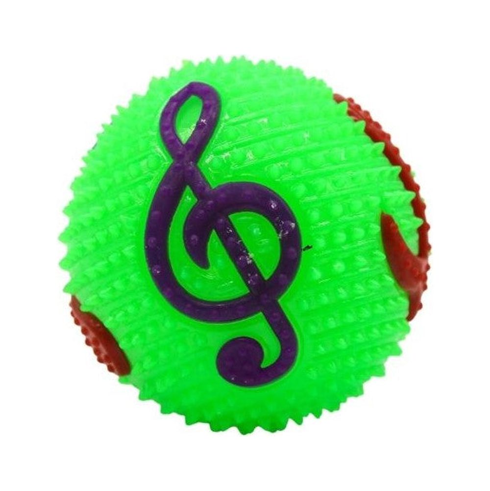 2.95" LED Knobby Music Note Bounce Ball - Assorted Colors (Each ...