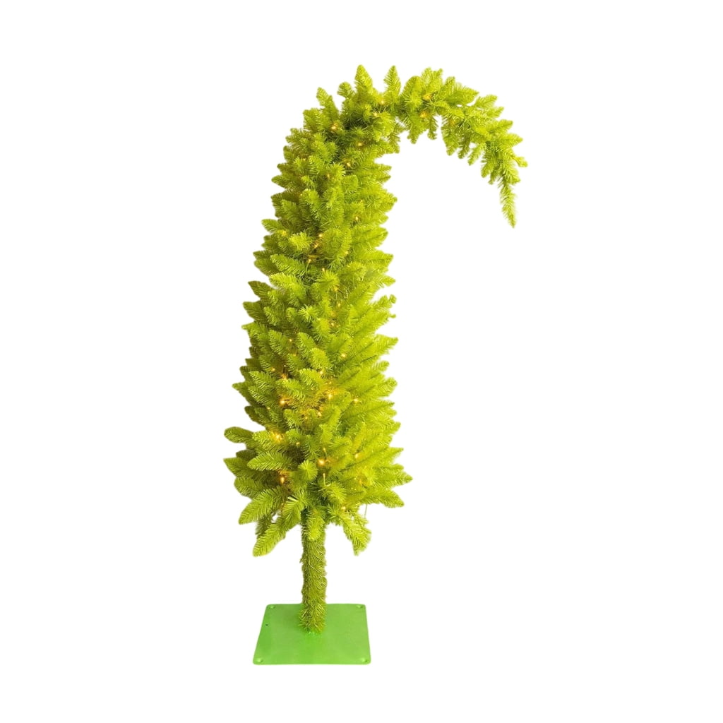 2.95ft Flexible Pencil Molded Artificial Christmas Tree With Flexible ...