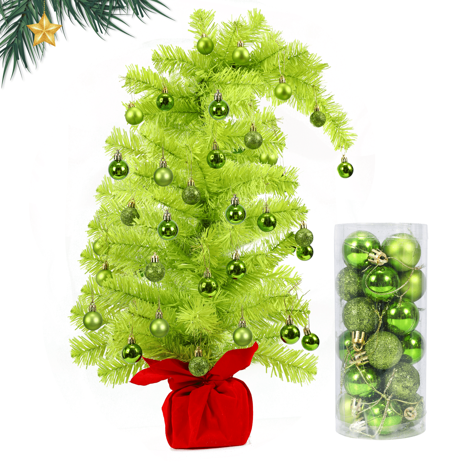 2.9FT Christmas tree curved top Christmas tree can be bent artificial ...