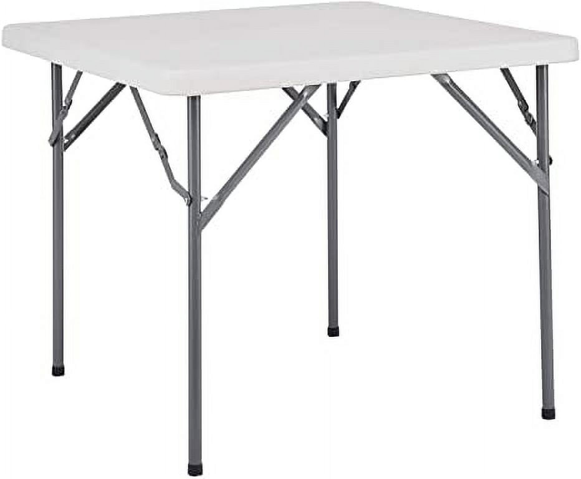 Naomi Home 2.9ft Small Multipurpose Foldable Card Table for Indoor ...