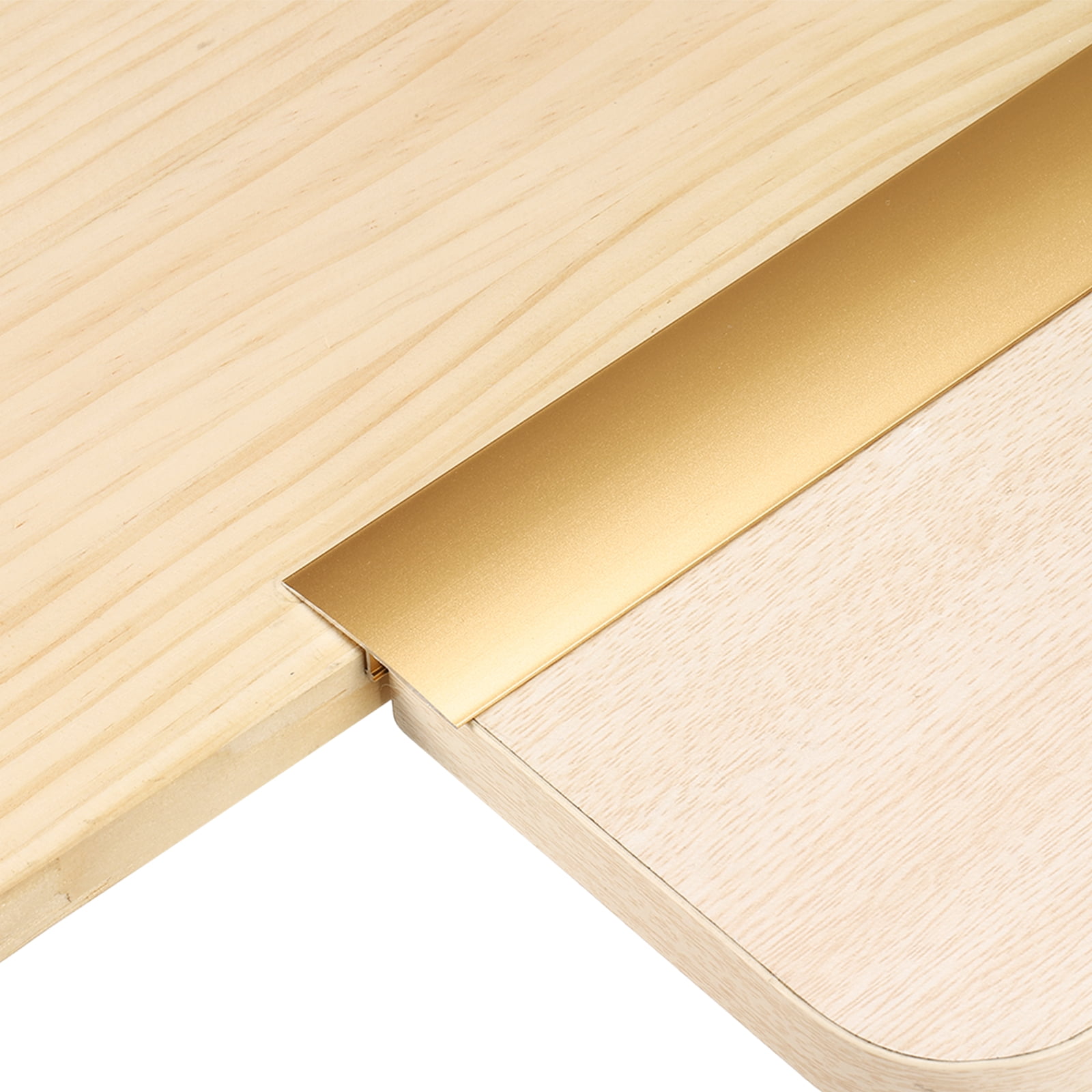 2.9ft x 1.57" T Molding Floor Transition Strips, Aluminium Alloy Vinyl ...