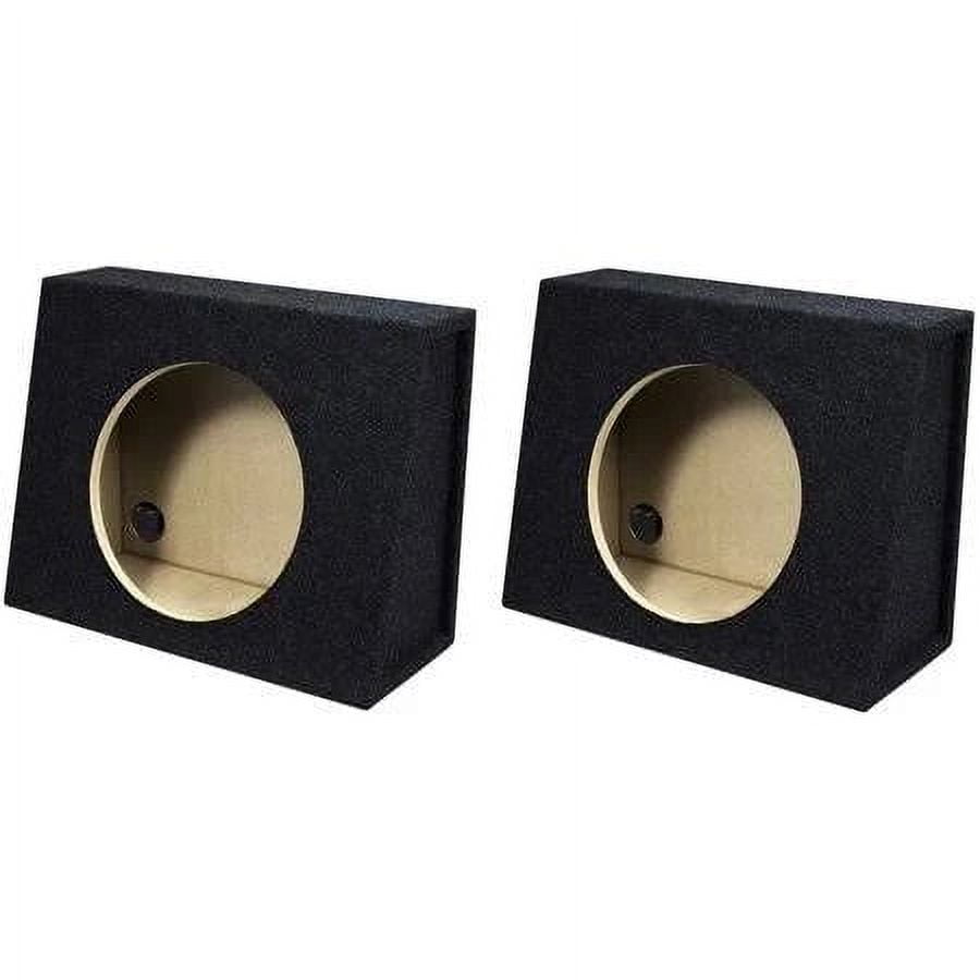 2 Absolute SAG15 Angle Single 15" Subwoofer Enclosure Truck Box ...