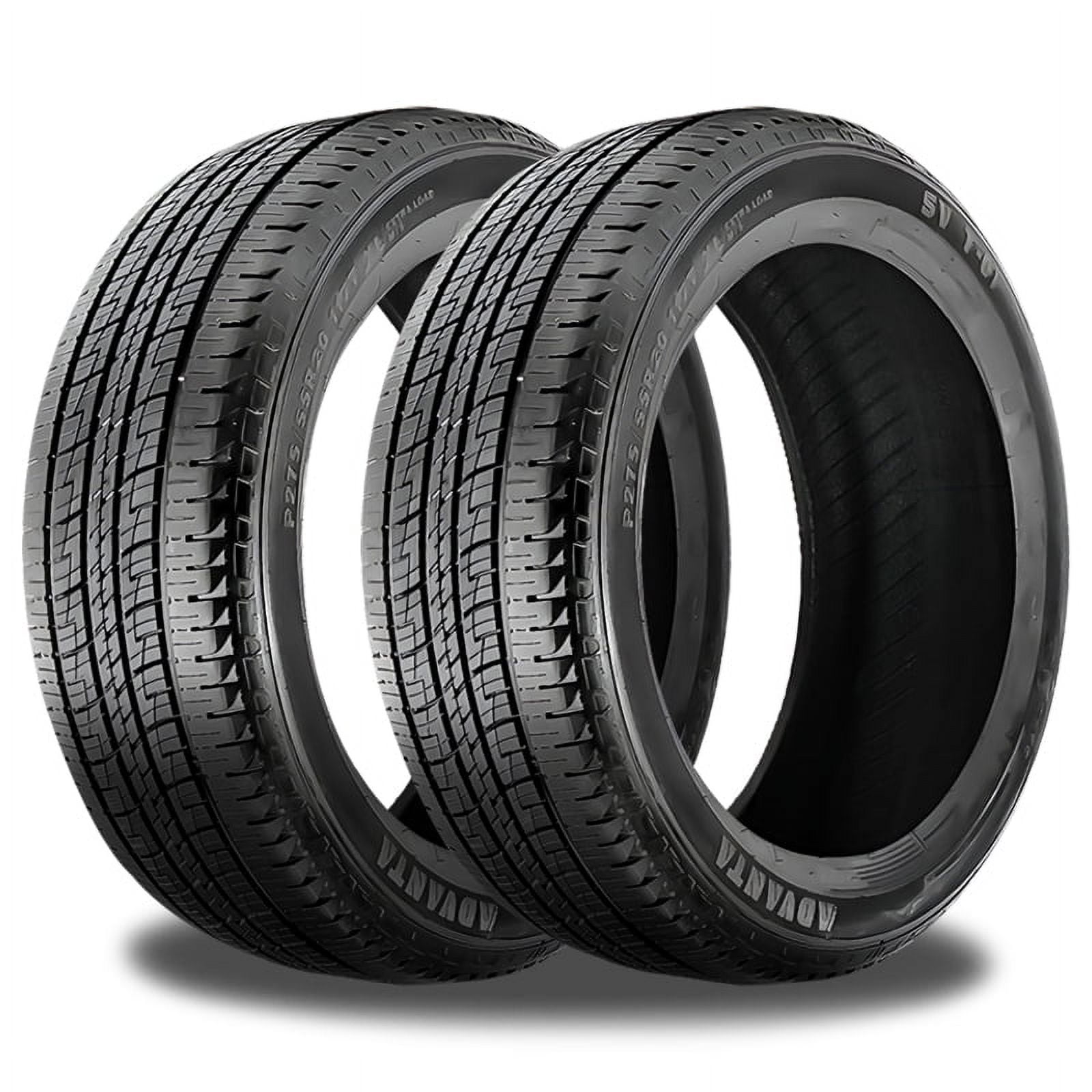 2 Advanta SVT-02 245/70R17 119Q 10 PLY All Season SUV CUV Tires 50K Mi ...