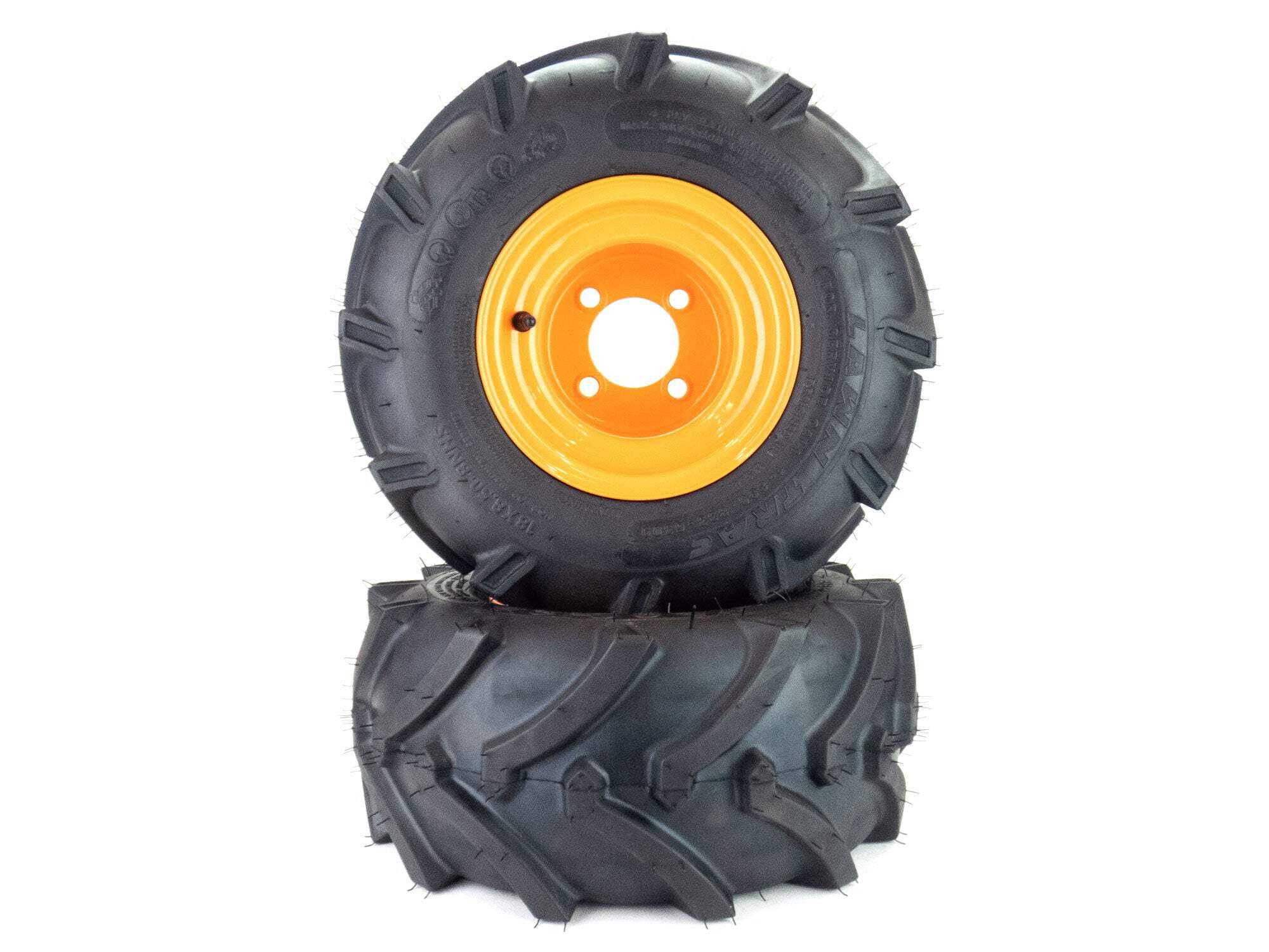 (2) Aggressive Tire Assemblies 18x8.50-8 Fits Scag SWZT 48" 52" 61 ...