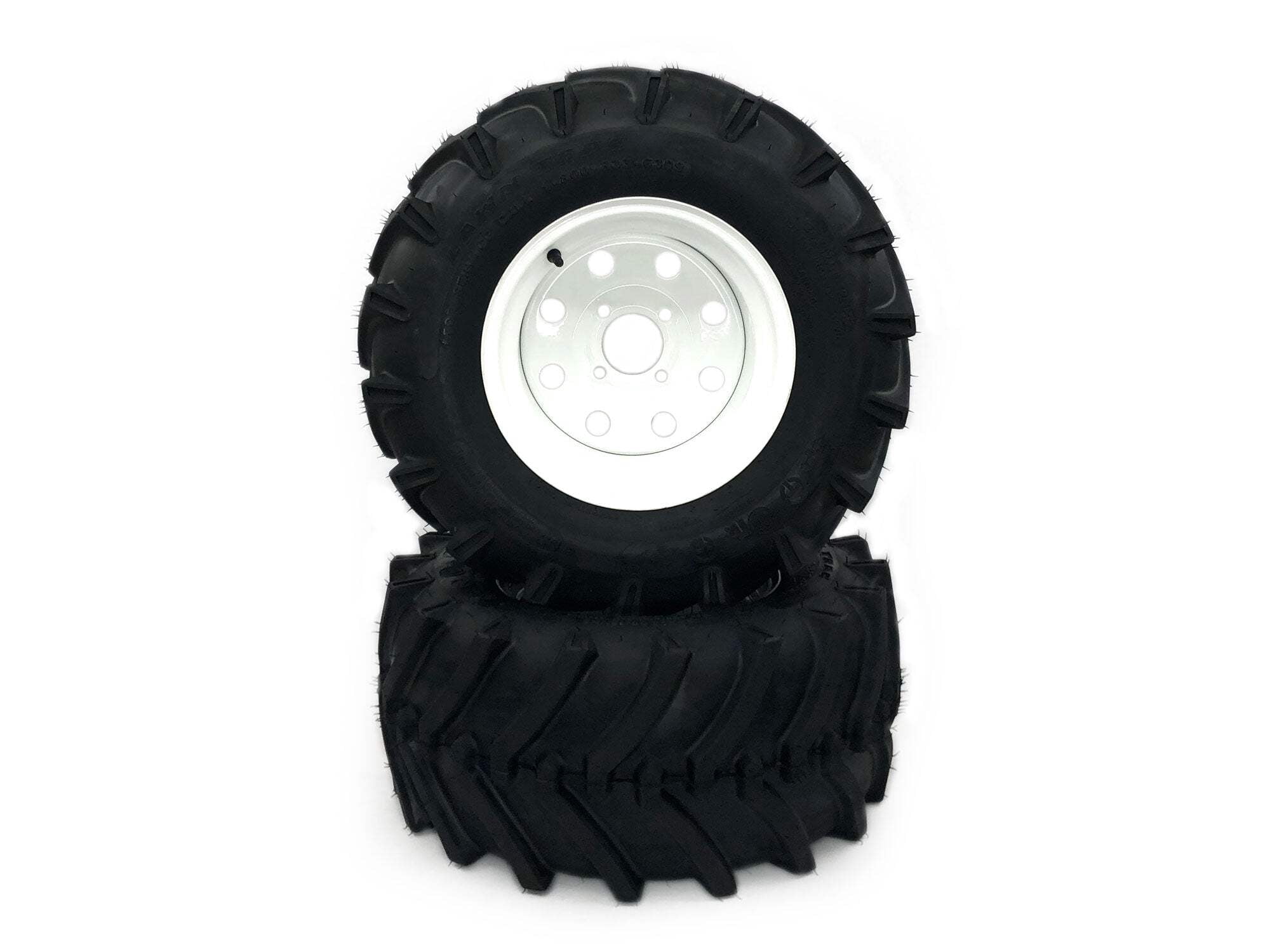 (2) Aggressive Tire Assemblies 24x12.00-12 Fits Exmark Toro Lazer Z 109 ...