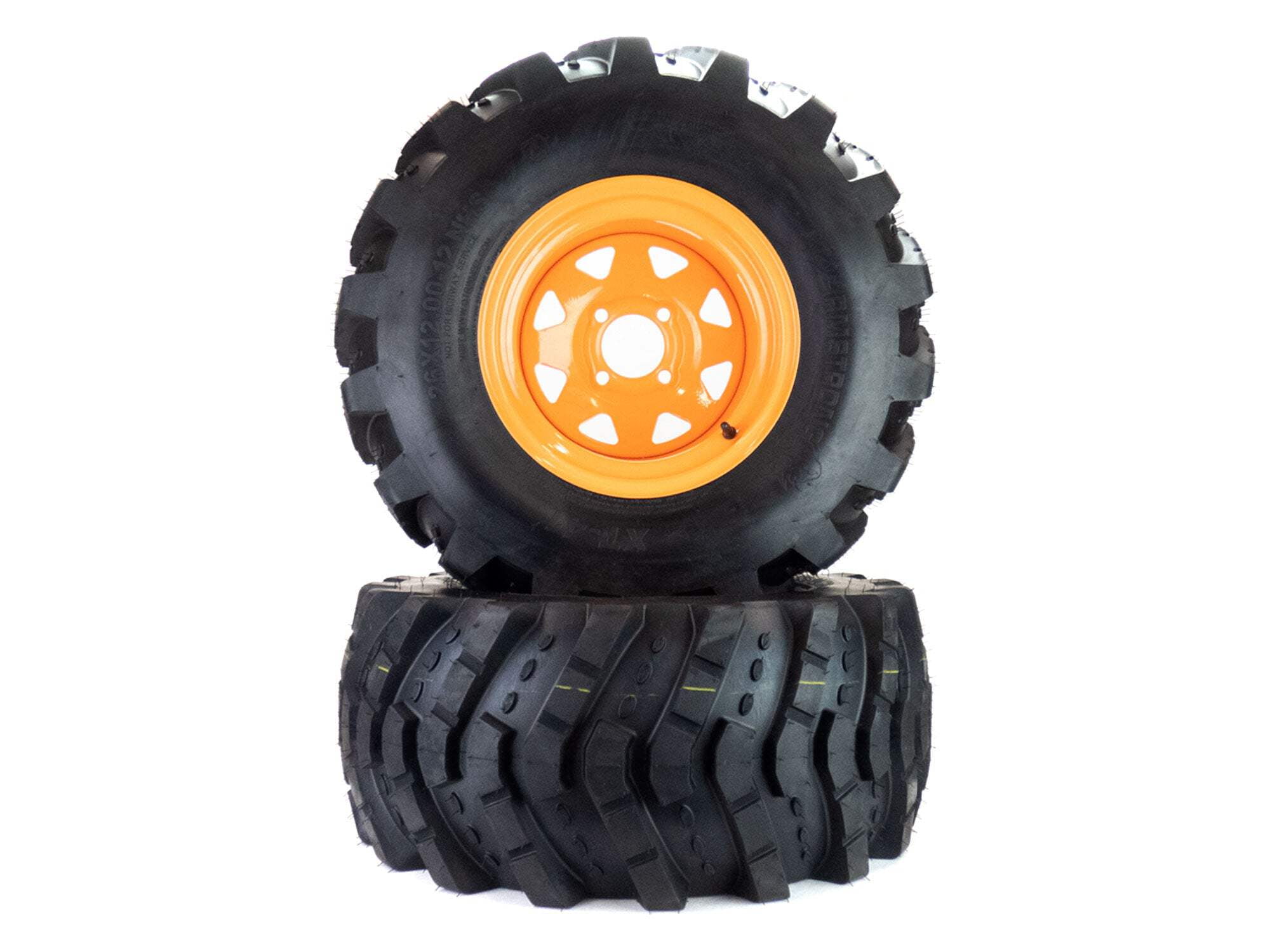 (2) Aggressive Tire Assm 26x12.00-12 Scag Turf Tiger II 61" 72" 485604 ...