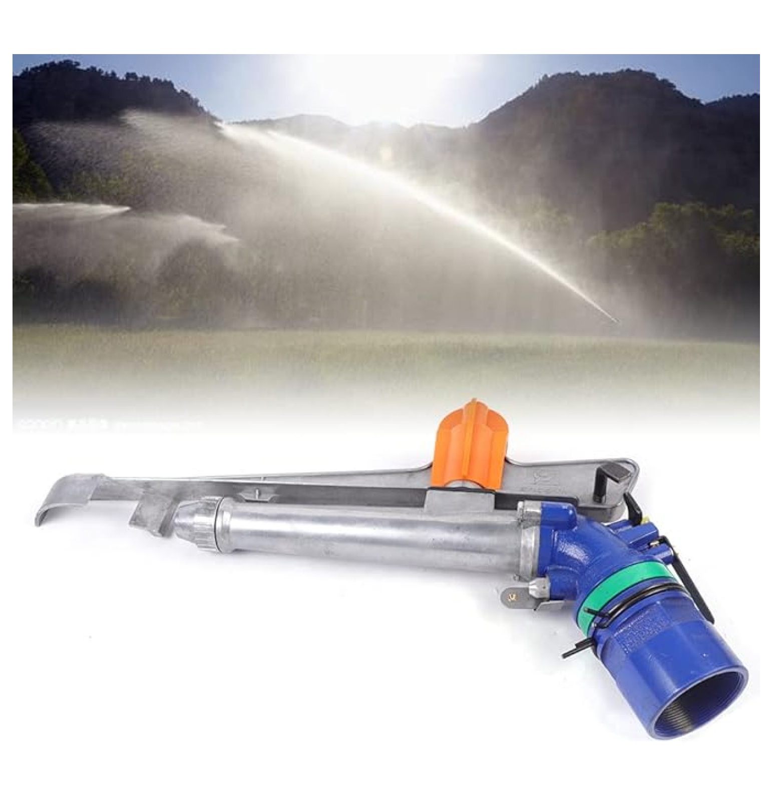 2'' Agricultural Irrigation Spray Gun, Adjustable Irrigation Spray Gun ...