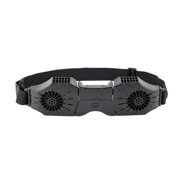 2 Air Vents Portable Waist Clip Fan with Adjustable Belt, 8000mAh Cool ...