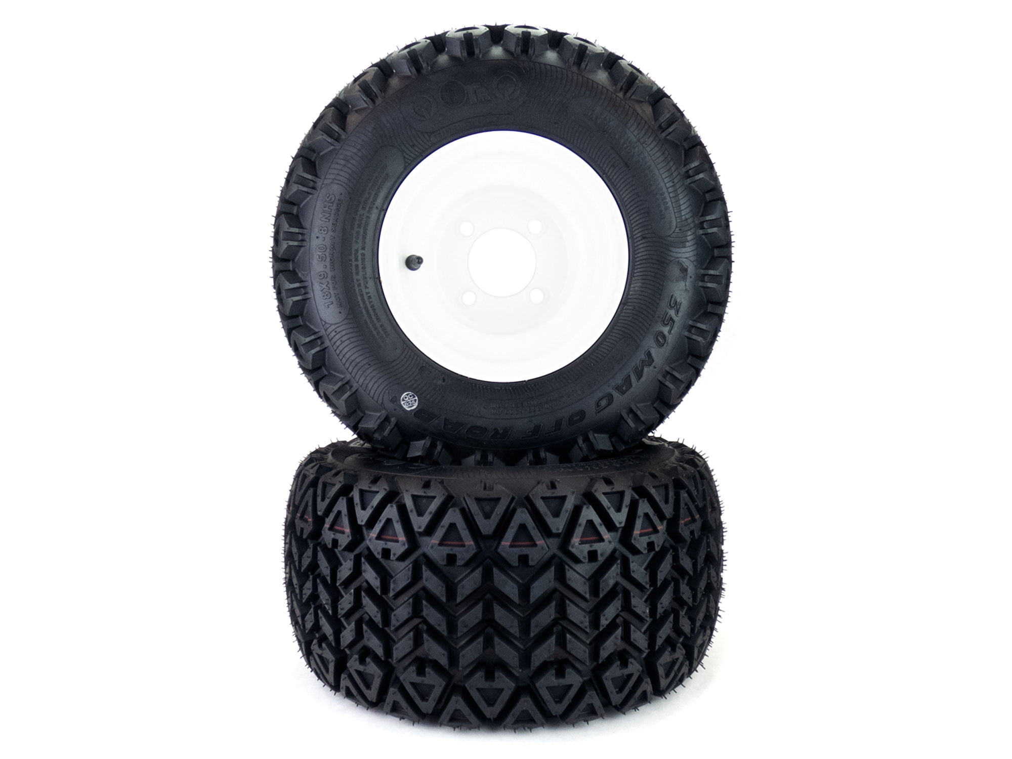 11x4-5 Tubeless Tire Assembly 2 Pack Tubeless Tire & Wheel Assemblies ...