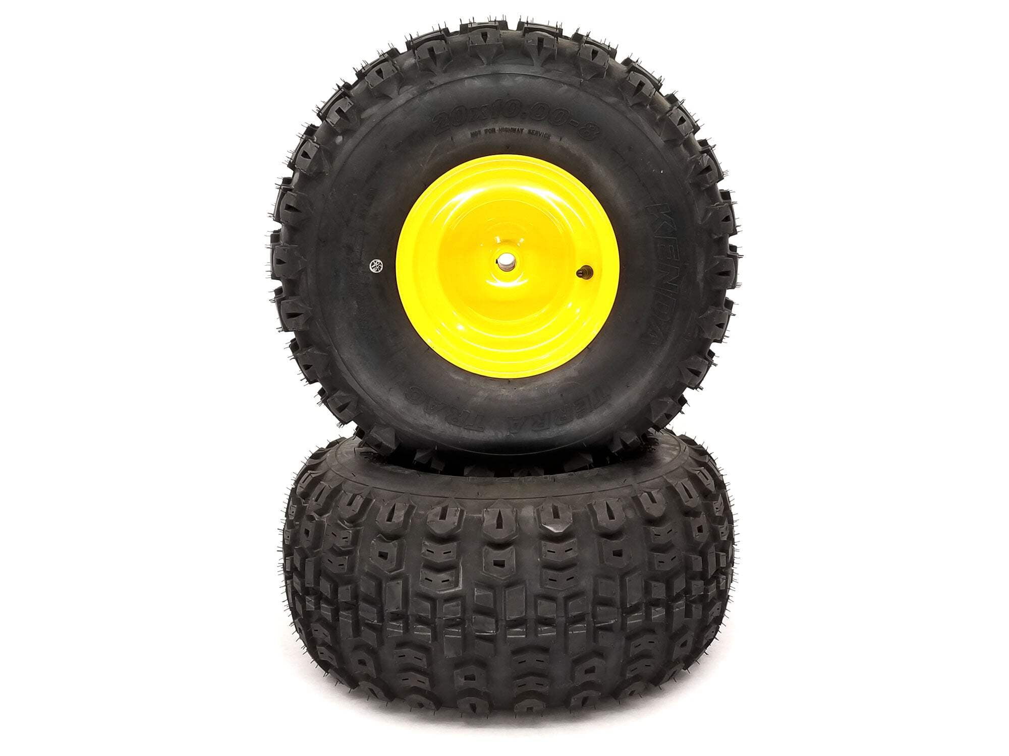 (2) All Terrain Tire Assemblies 20x10.00-8 John Deere 100 Series ...