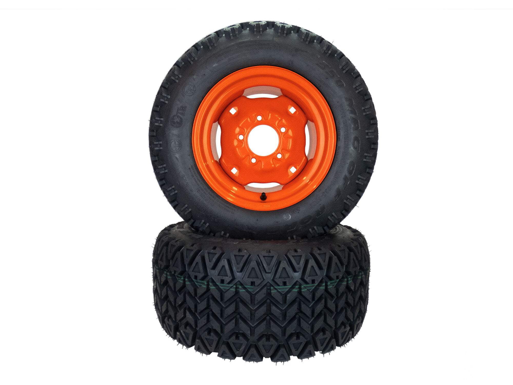 (2) All Terrain Tire Assemblies 23x10.50-12 Fits Kubota ZG222 ZG227 ...