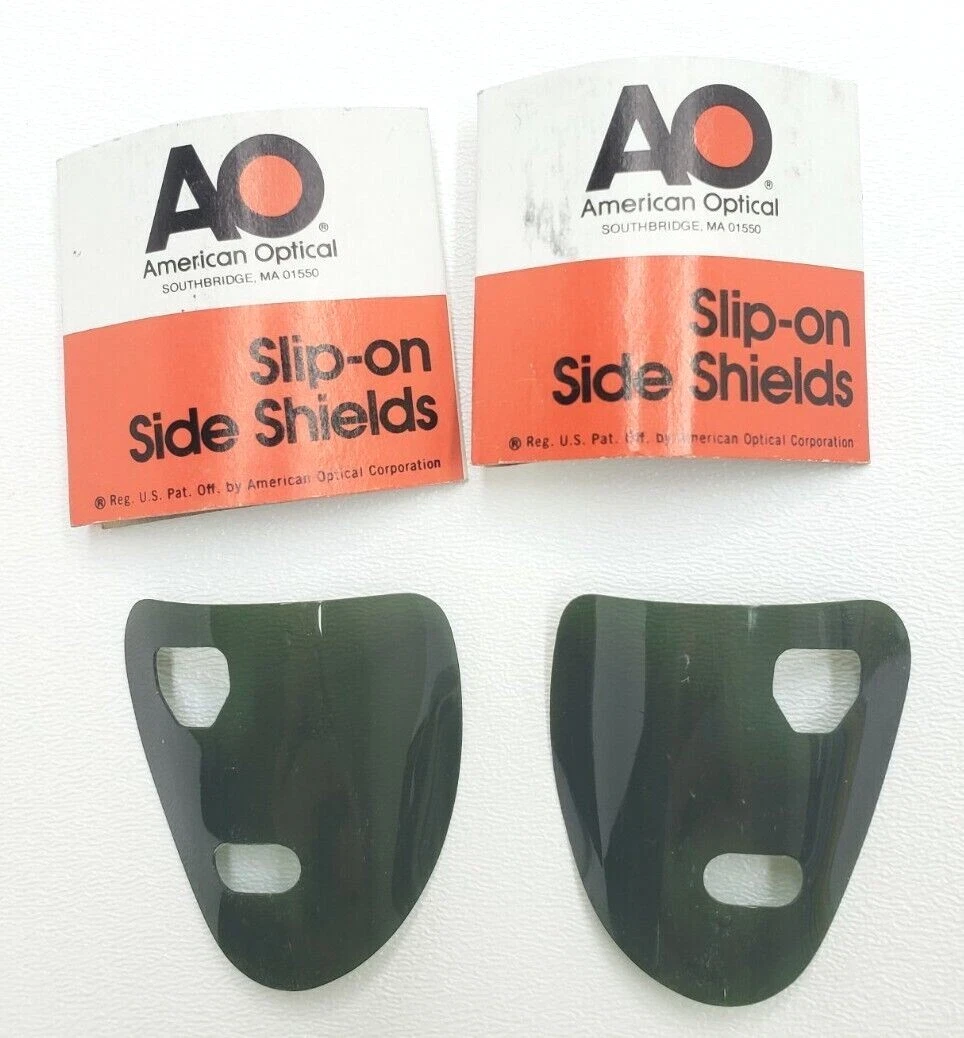 2- American Optical Sure Guard Slip On Safety Glasses Side Shields ...