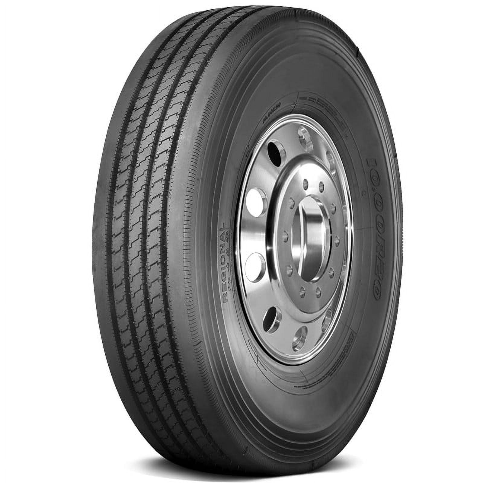 2 Americus AP 2000 245/70R19.5 135/133L H/16 Commercial Steer/All Position Tires AMD9007 / 245 ...