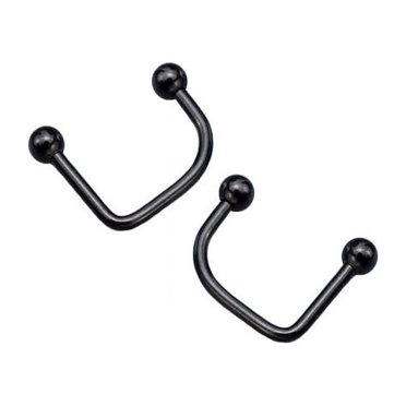 Lippy Loop Surgical Steel Lip Ring with Glow in Dark Ball 16G - Walmart.com