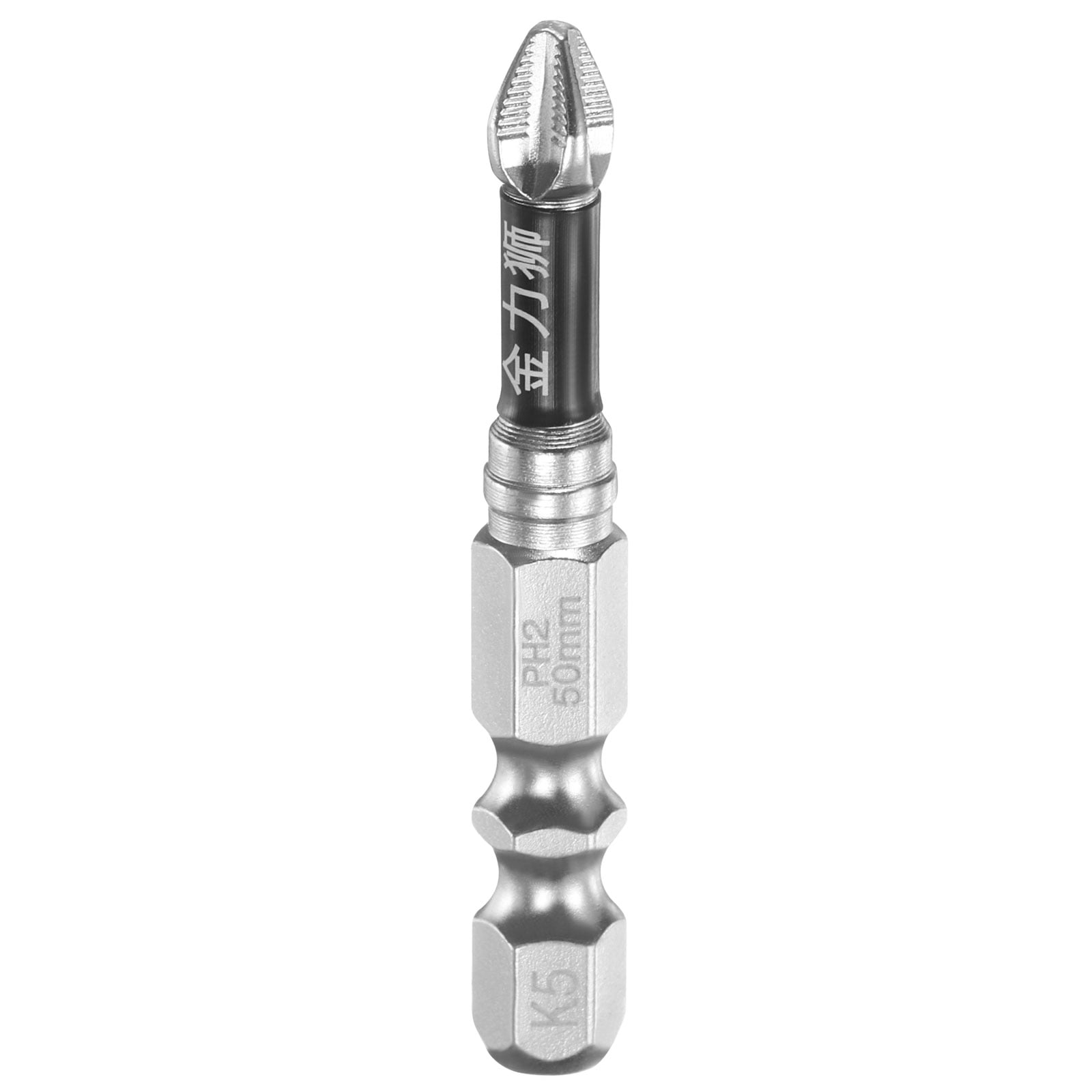 #2 Anti Slip Phillips Impact Screwdriver Bit PH2 1/4" Hex Shank 2 ...