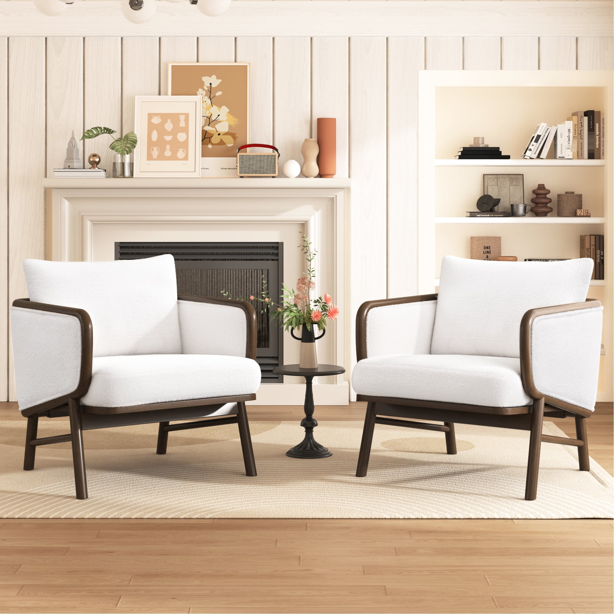 2 Armchair Collection, Fabric Covered Armchairs For Living Room ...