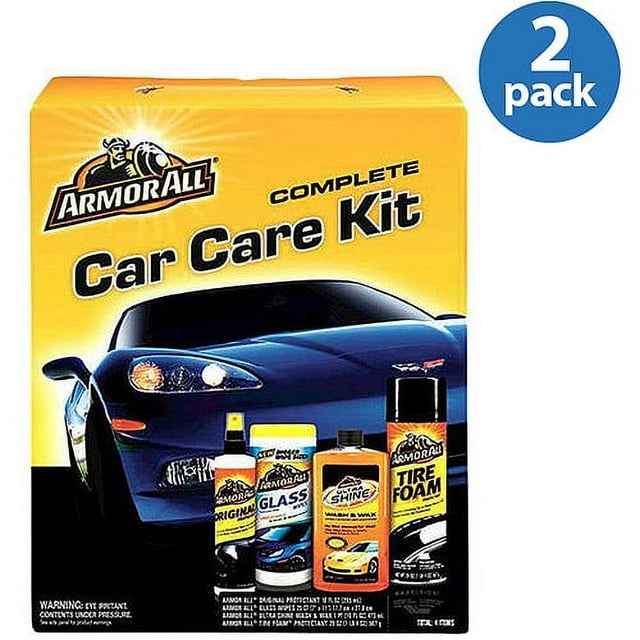 (2) Armor All Complete Car Care Kit Bundle - Give One, Keep One and ...