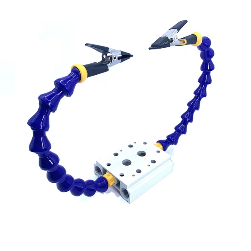 2 Arms Octopus Soldering Helping Hands Bench Vise Table Clamp with Arm ...