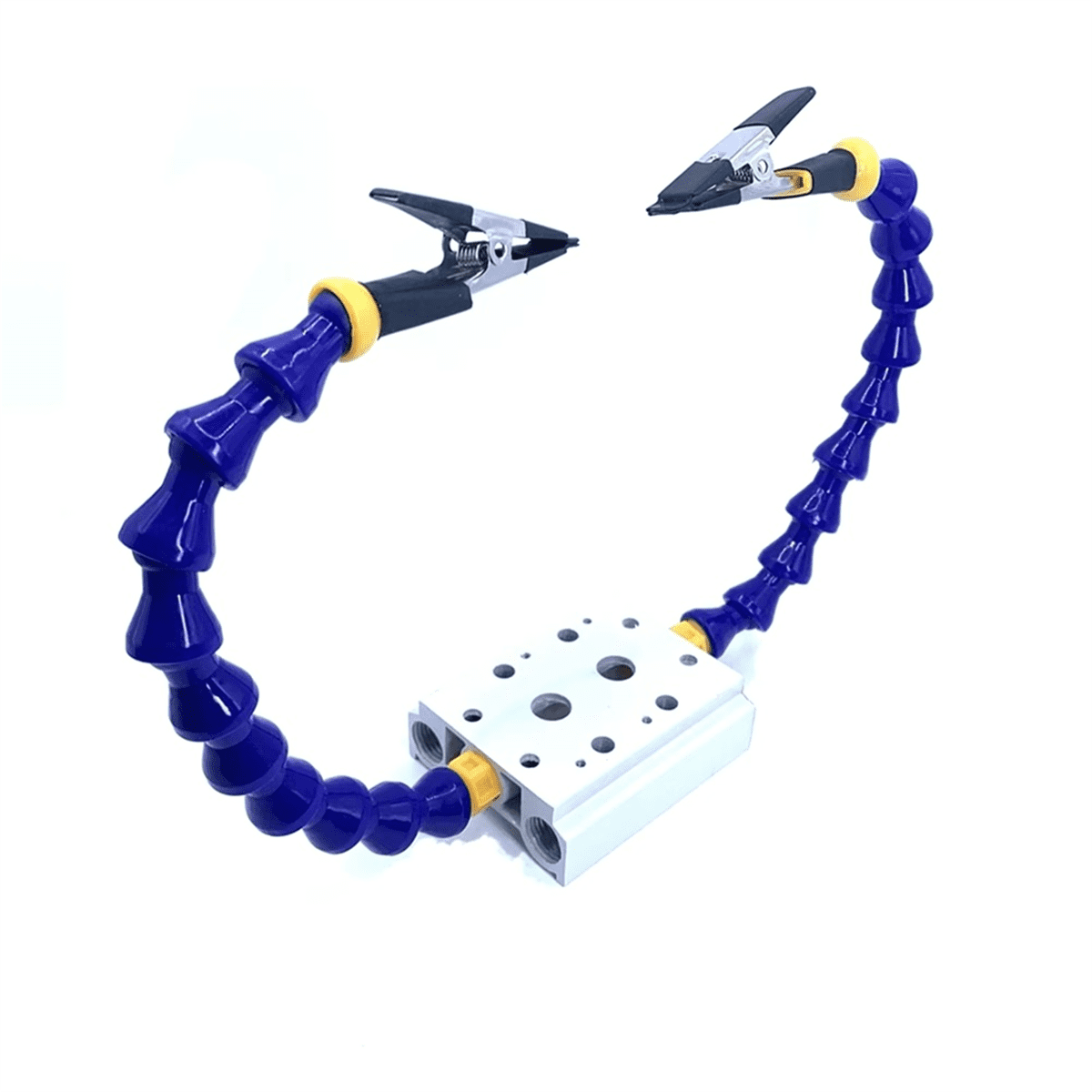 2 Arms Octopus Soldering Helping Hands Bench Vise Table Clamp with Arm Solder Iron Holder PCB ...