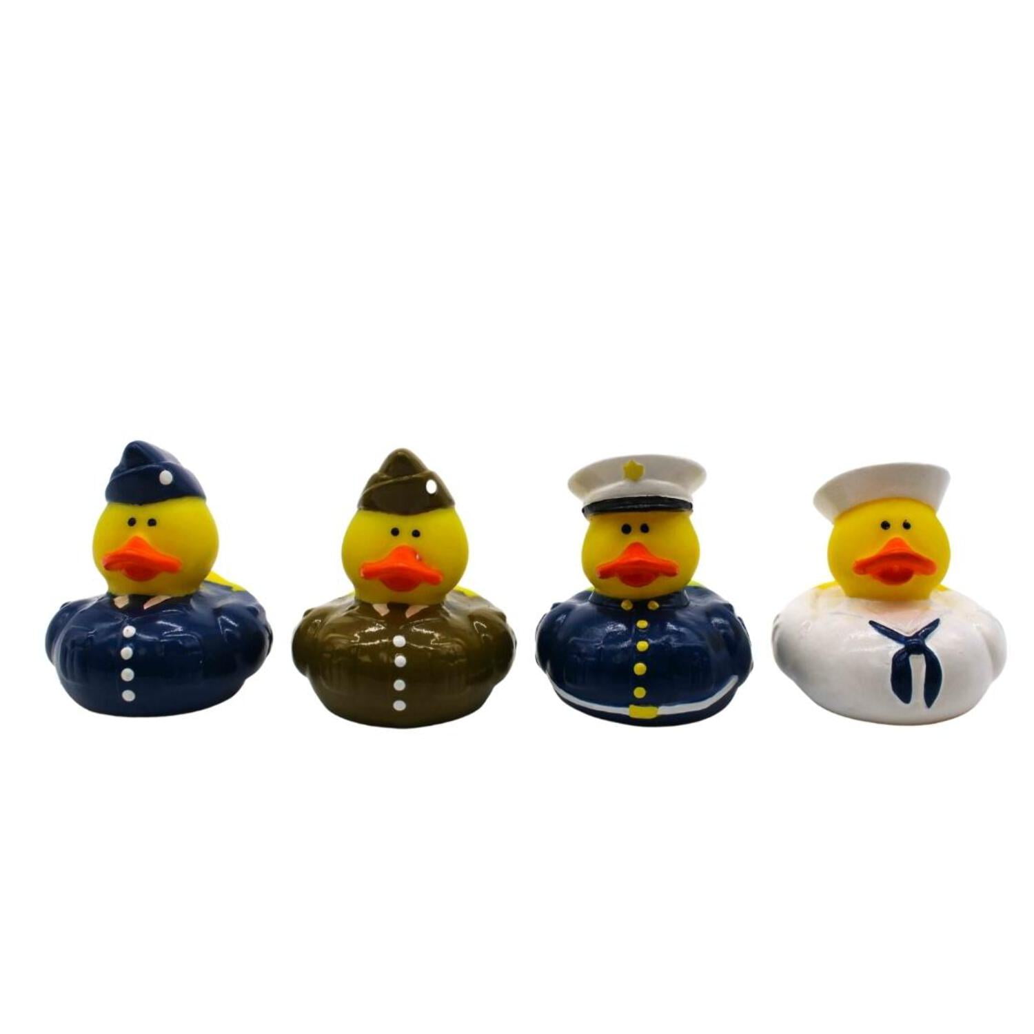 2" Army, Navy, Air Force and Marine Rubber Ducks (Dozen) - Walmart.com
