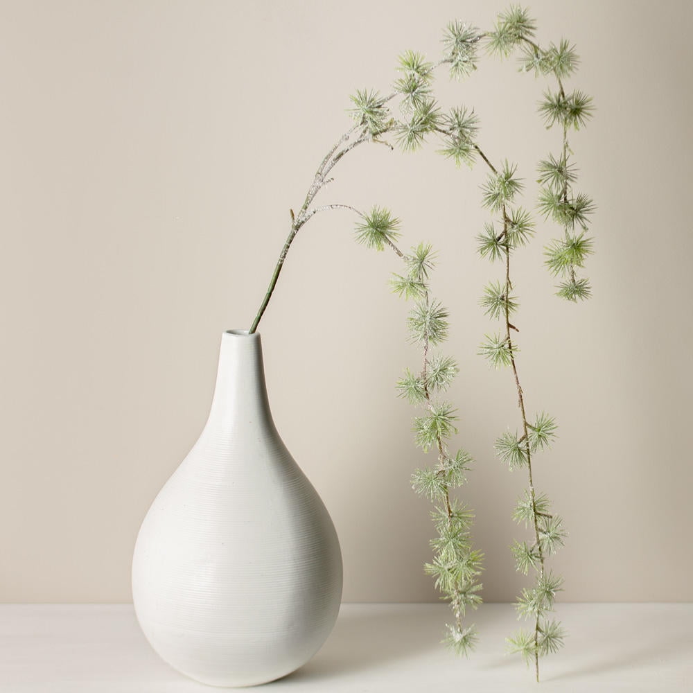 2 Artificial Japanese Ming Pine Sprays: Add a Touch of Tranquility to ...