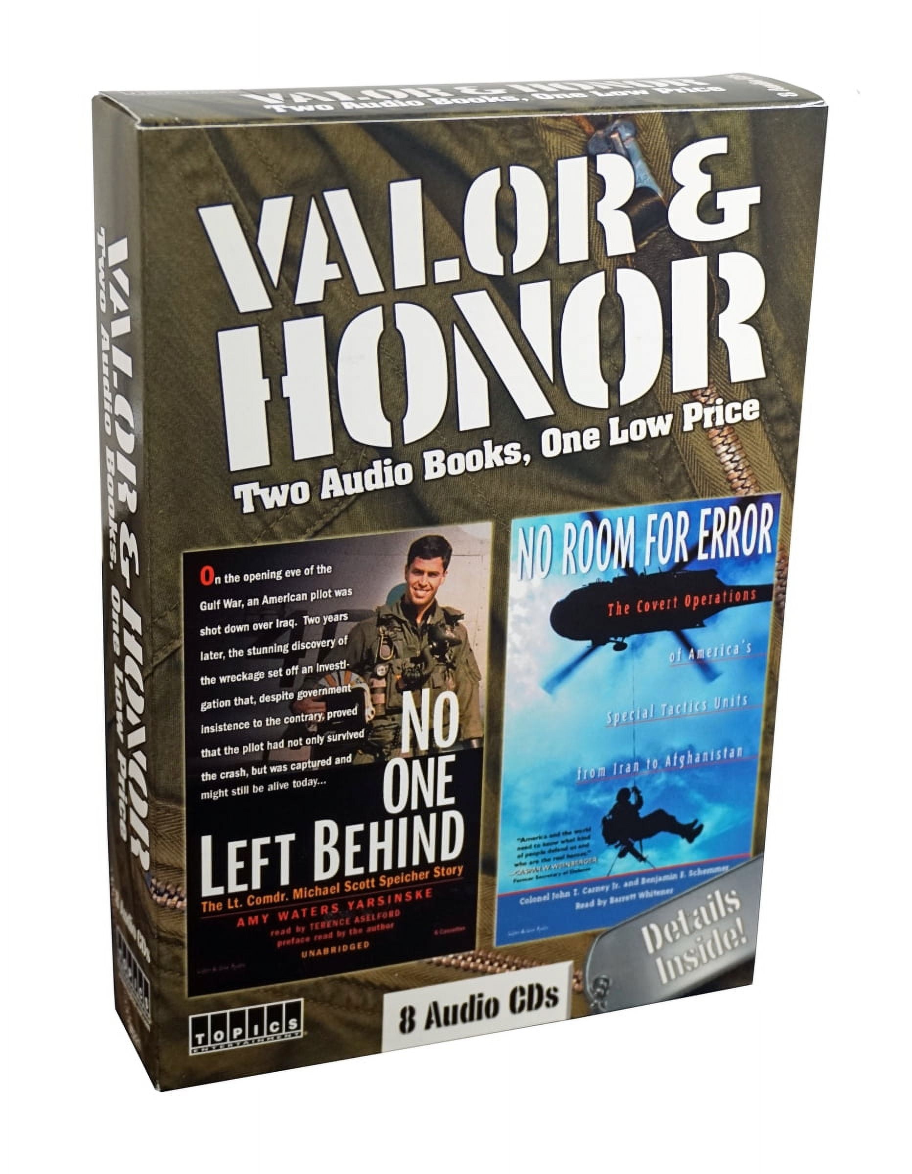 2 Audio Book Set - No One Left Behind the Michael Scott Speicher Story ...