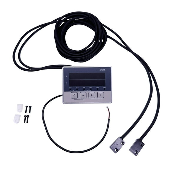 2 Axis Digital Display DRO Magnetic Sensor Tape Displacement Readout ...