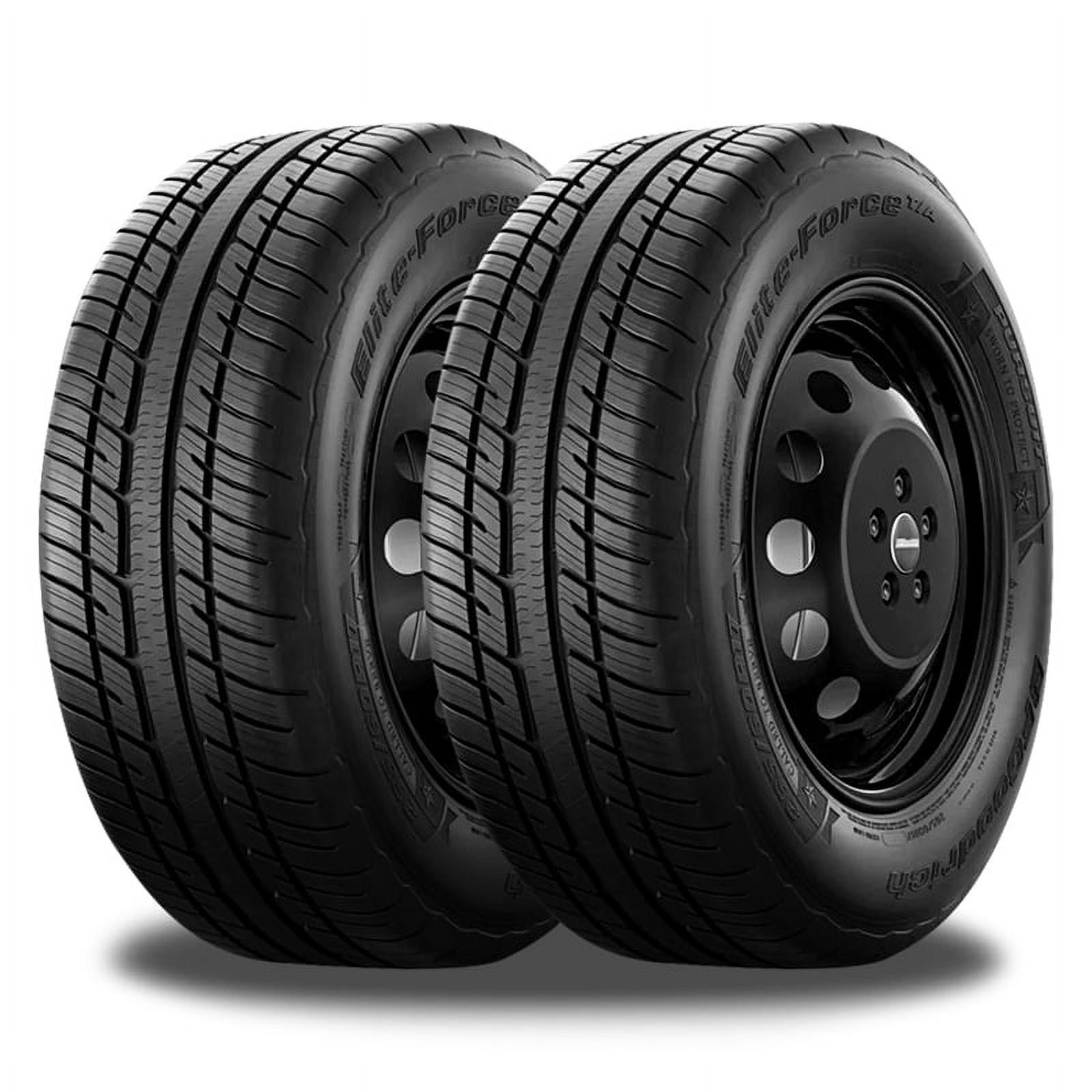 2 BFGoodrich Elite-Force T/A 225/60R16 102V All Season Extra Load XL ...