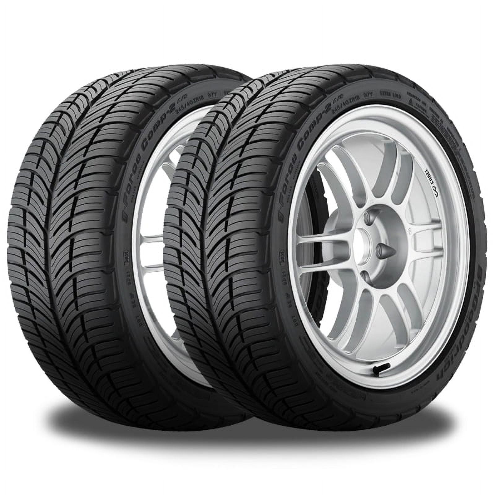 2 BFGoodrich G-Force Comp-2 A/S Plus 225/40R18 92W UHP Performance ...
