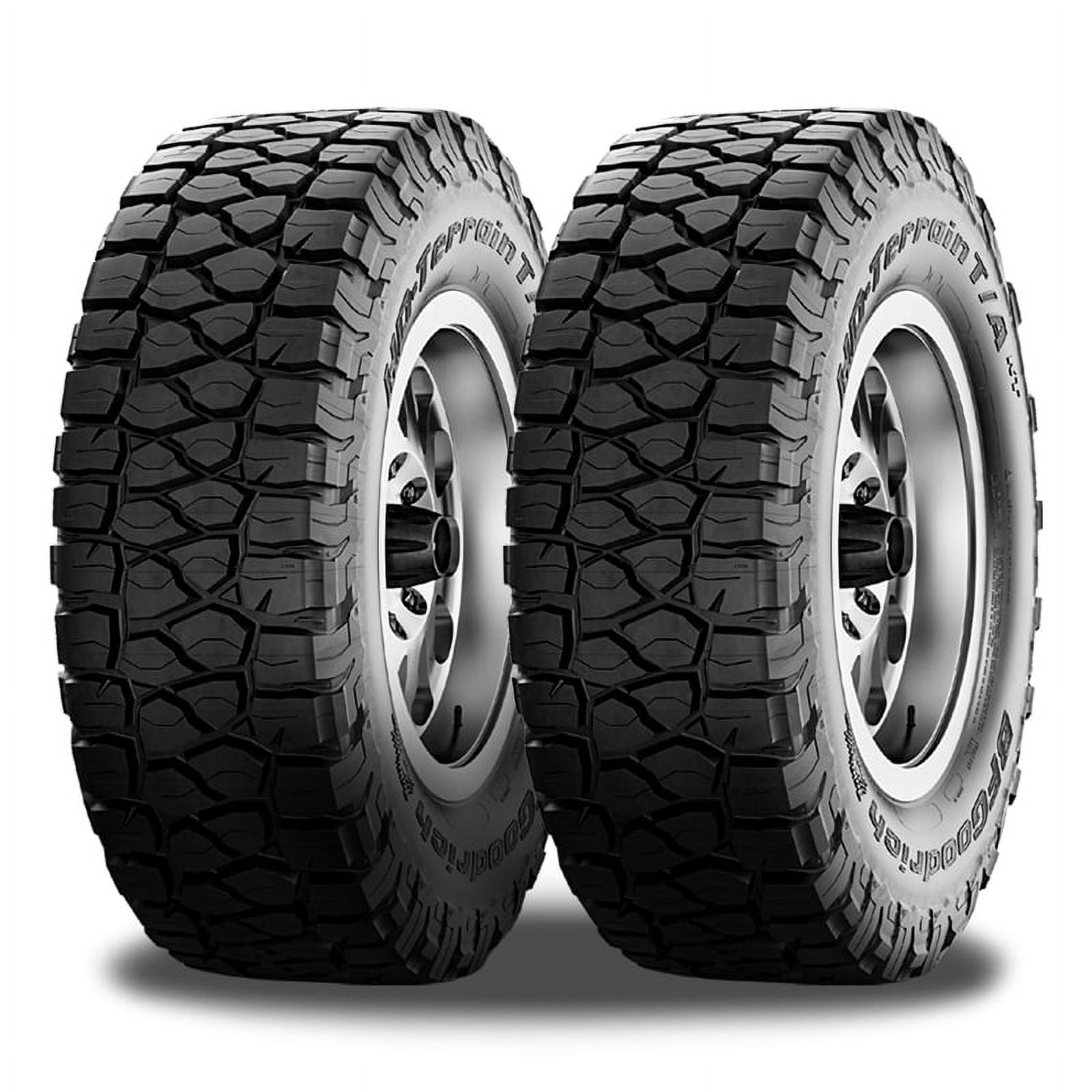 2 BFGoodrich HD-Terrain T/A KT 265/75R16 123/120Q All Terrain 10 PLY On/Off-Road BF32767 / 265 ...