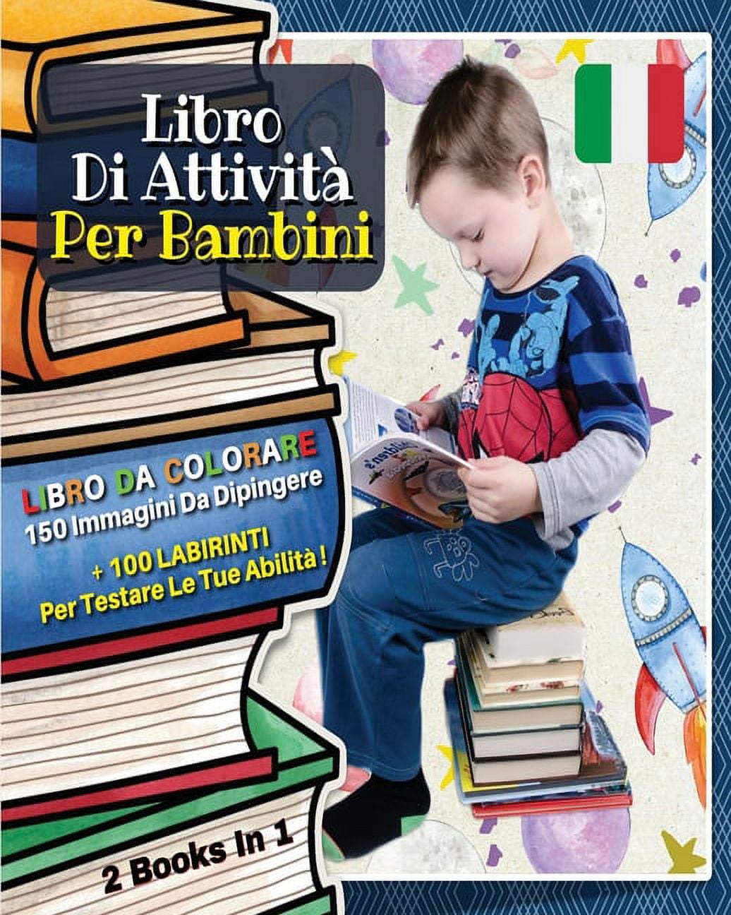[ 2 BOOKS IN 1 ] - LIBRO DI ATTIVITA' PER BAMBINI - Immagini Da ...