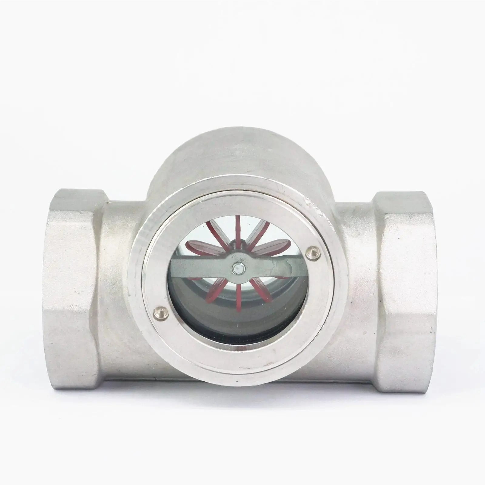 2" BSPP Female 304 Stainless Steel Window Sight Flow Indicator With ...
