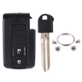 2 BUTTON SMART REMOTE KEY CASE SHELL & BLADE For TOYOTA COROLLA VERSO ...