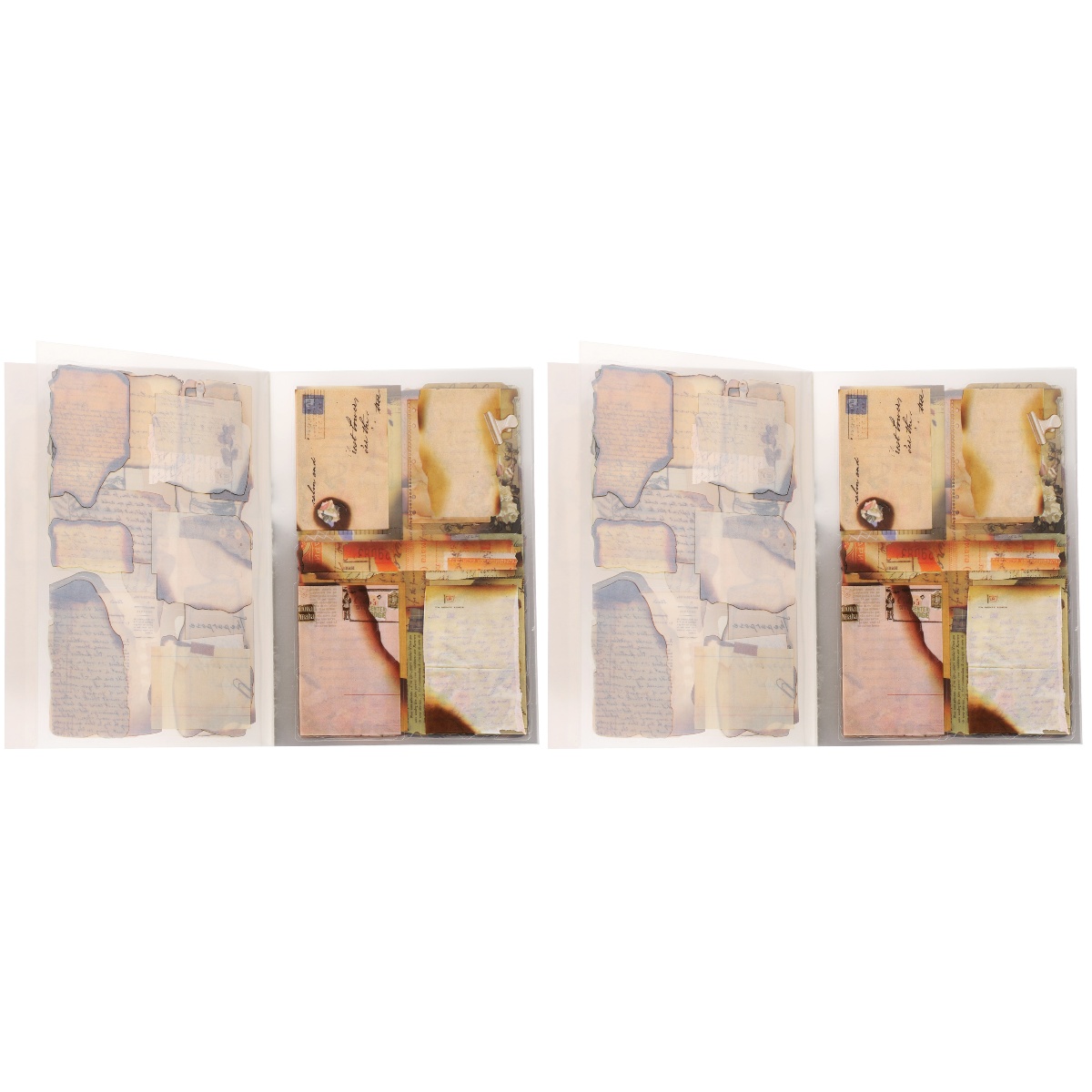 2 Bags Decor Stickers Kids Scrapbook Pet Vintage Scrapbooking Decals ...