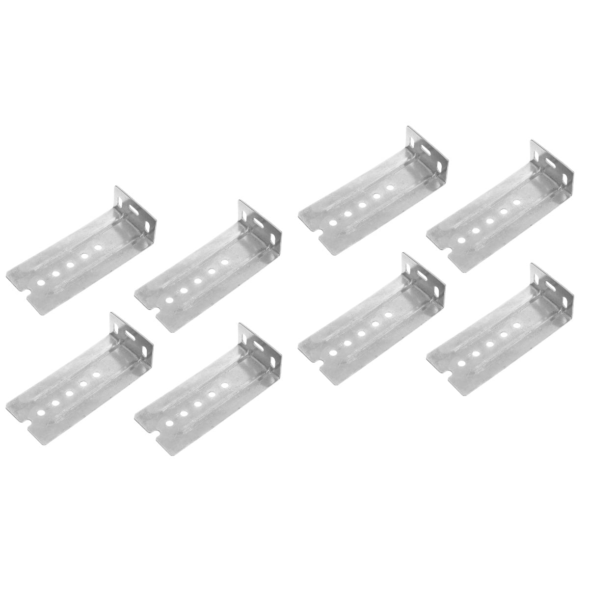 2 Bags Drawer Slides Rear Mounting Bracket Cabinet Rail Racks Dressing ...