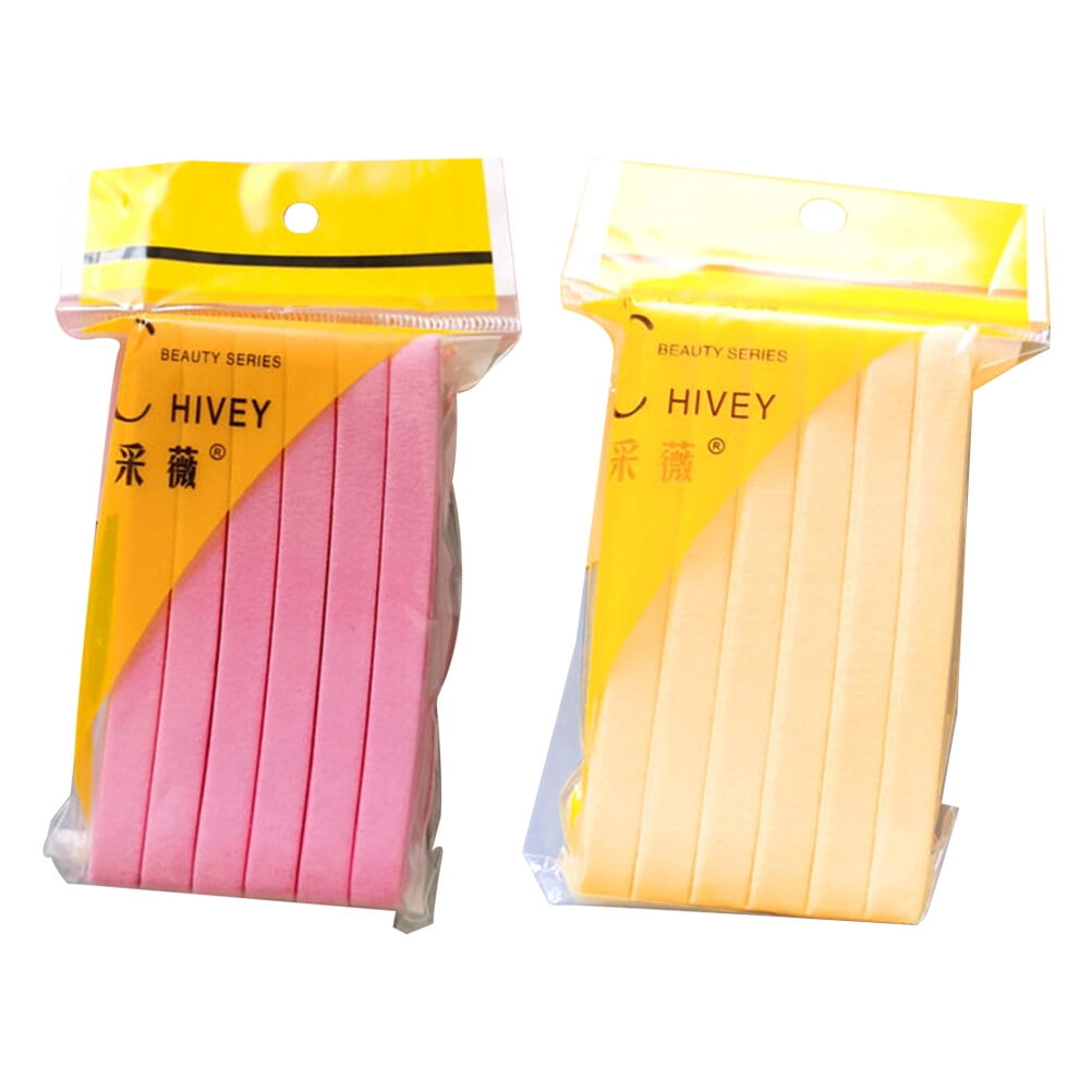 2 Pack Makeup Removal Facial Cleaning Sponge Set (Pink, Yellow ...