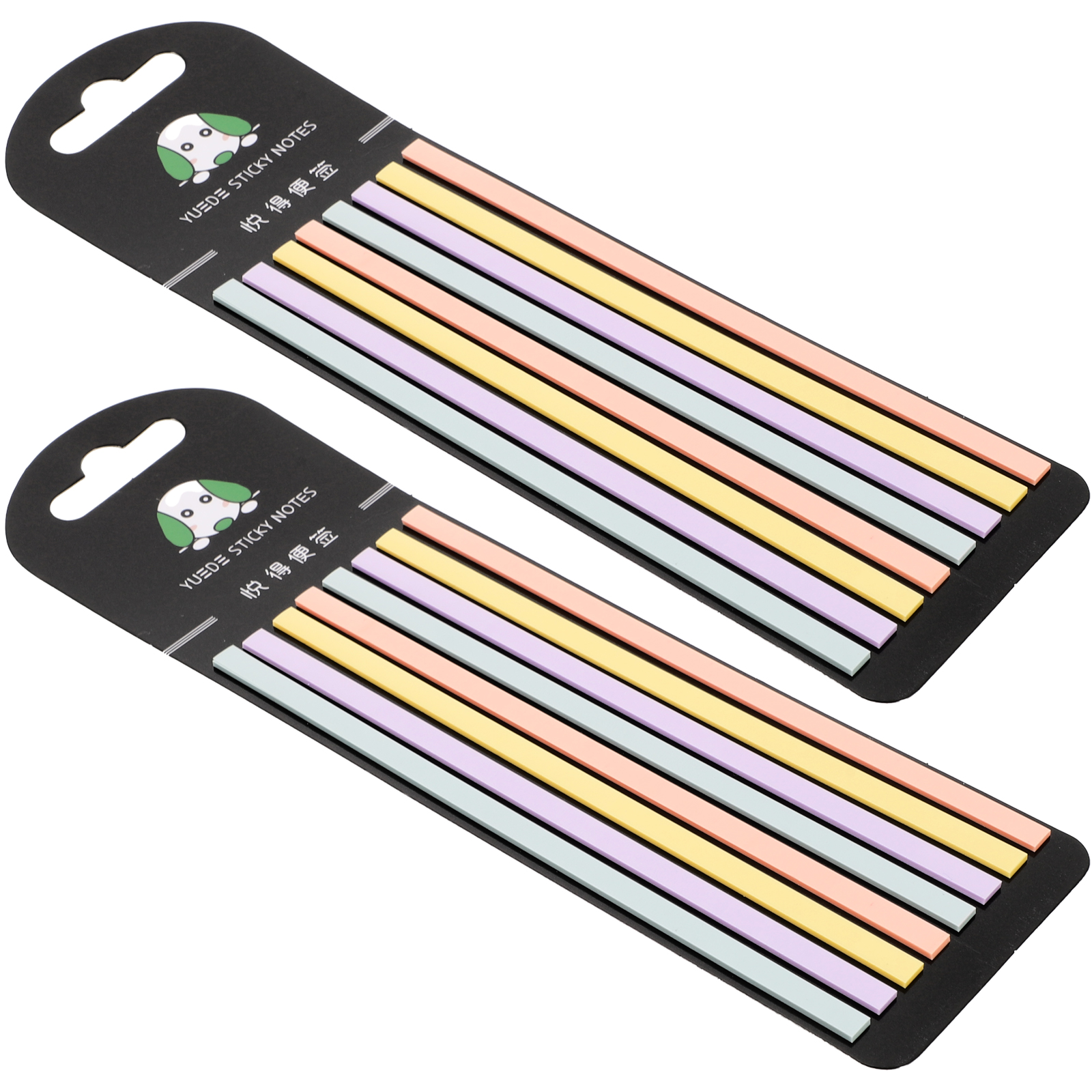 2 Bags Micro Sticky Notes Colored Tabs Stickers Notebooks Annotation For Annotating Work