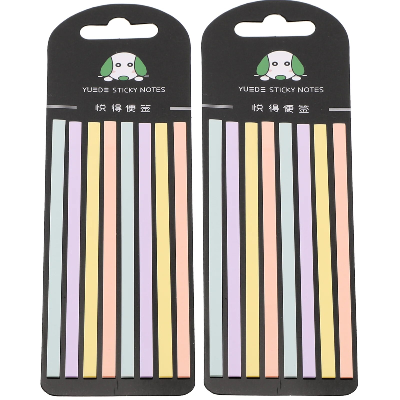 2 Bags Micro Sticky Notes Transparent Tape Adhesive Reading Markers ...
