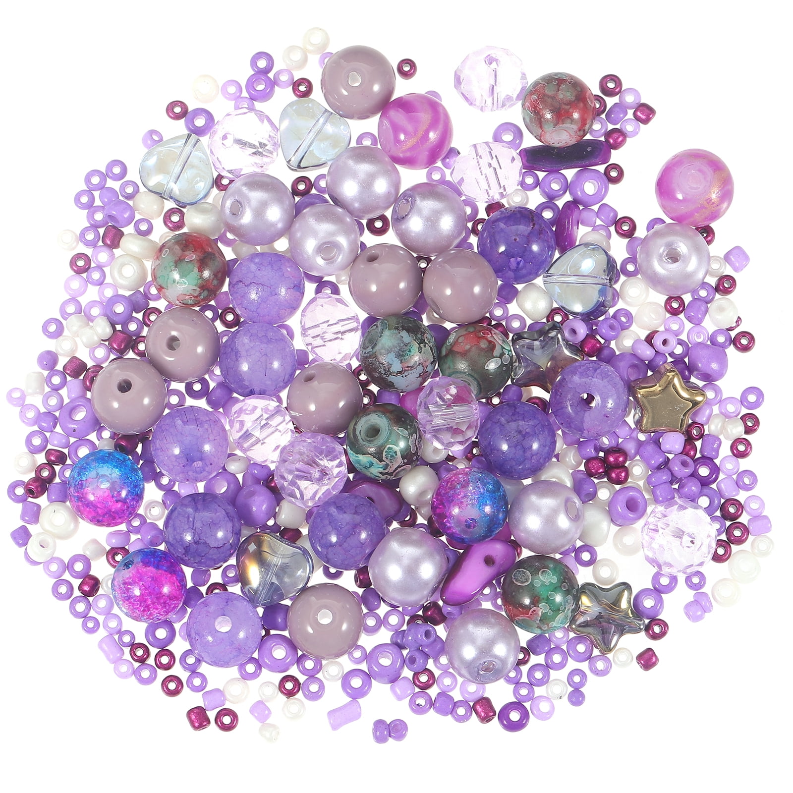 2 Bags Mixed Bead Suit Jewlery Bracelets DIY Accessories Adult Crafts ...