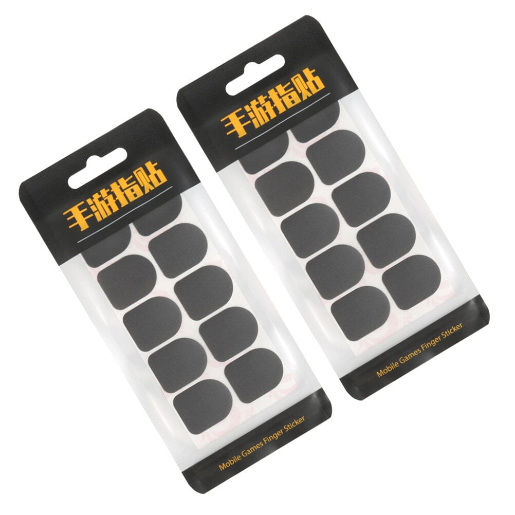 2 Bags Non-slip Disposable Carbon Fiber Mobile Game Finger Stickers ...