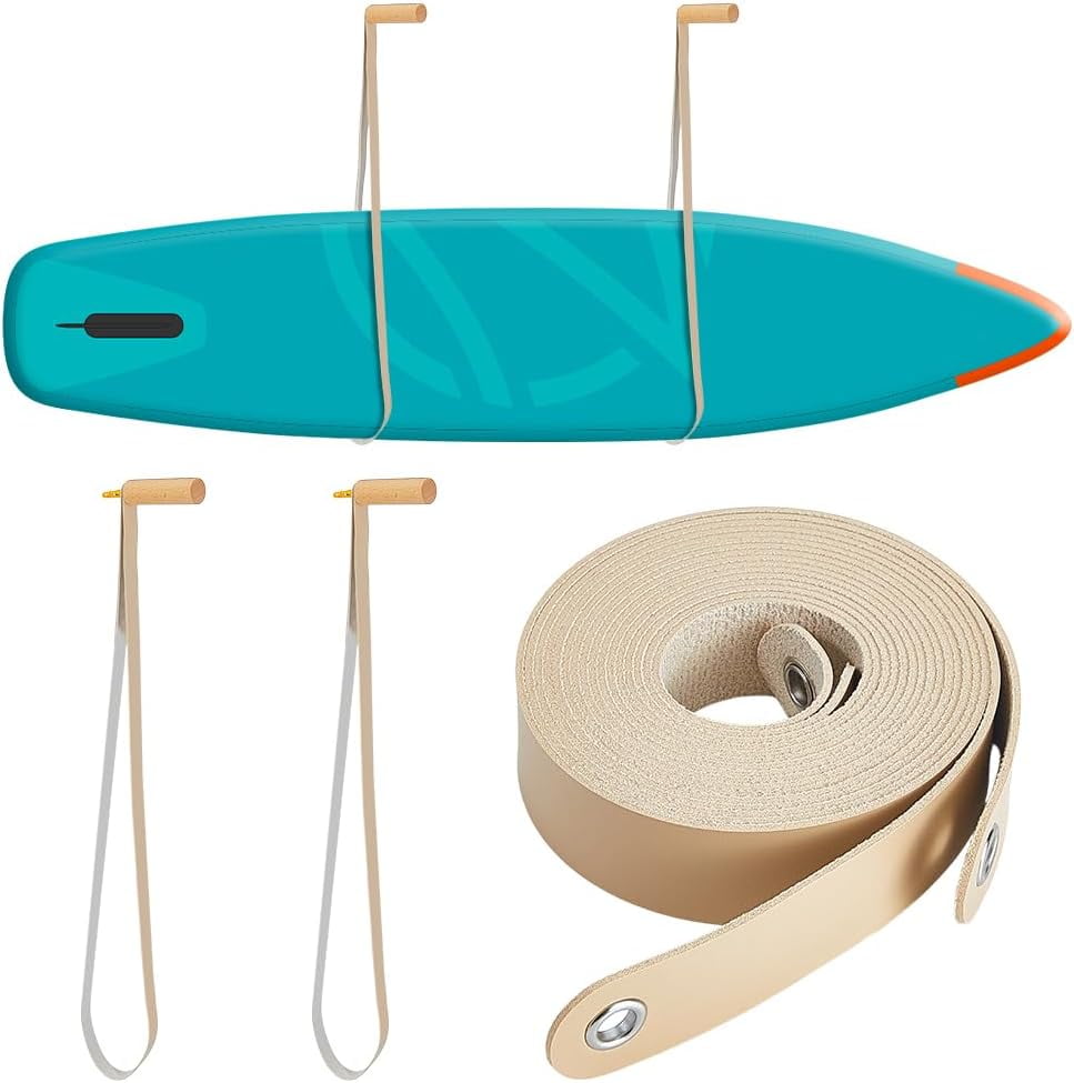 2 Bags Surfboard Wall Mount Surf Board Wall Hangers Snowboard Walls ...