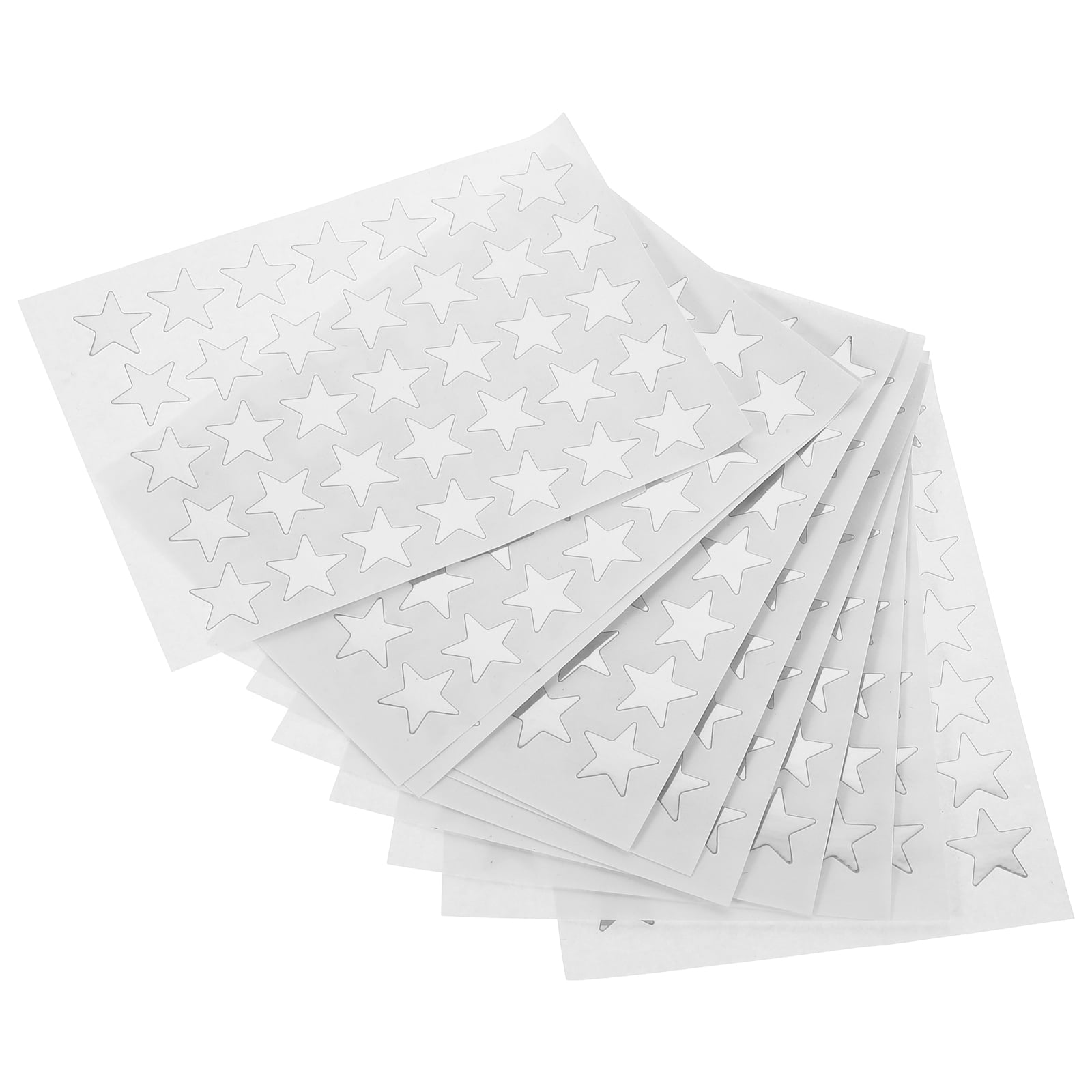 2 Bags of Pentagram Stickers Students Reward Stickers Pentagram Shaped ...