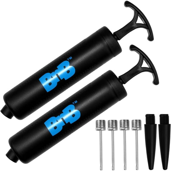 2 Ball Pumps, Basketball Pump, Socorball Pump,(2 Pack) Quick Infate ...