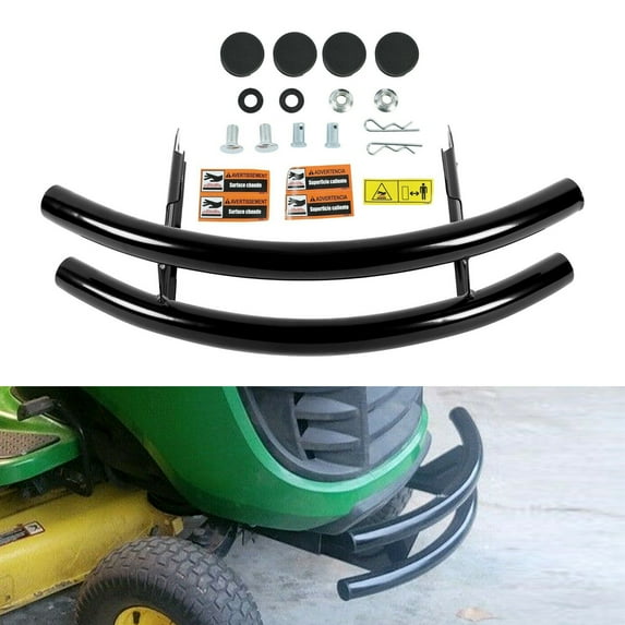 2-Bar Front Bumper Guard Lawn Tractor Protection For John Deere 100 ...
