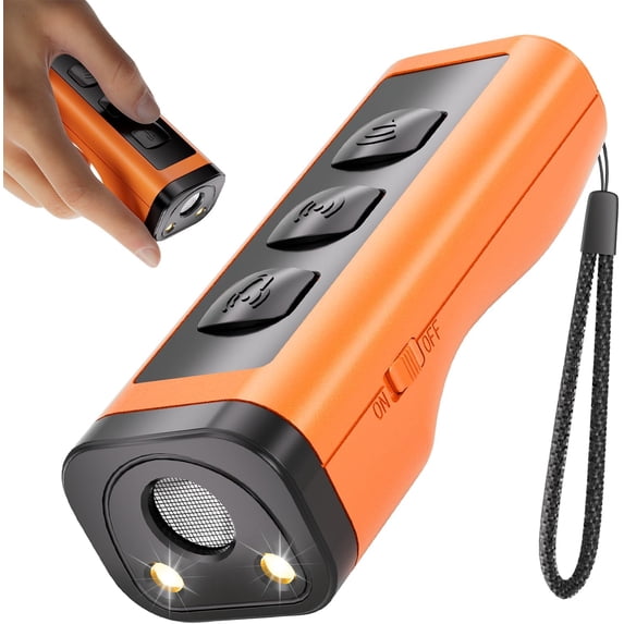 2 Bark Deterrent Devices Anti-Barking Device for Dogs 50ft Long Range ...