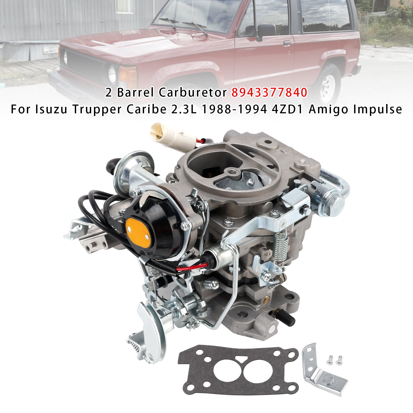 2 Barrel Carburetor 8943377840 For Isuzu Trupper Caribe 2.3L 1988-1994 ...