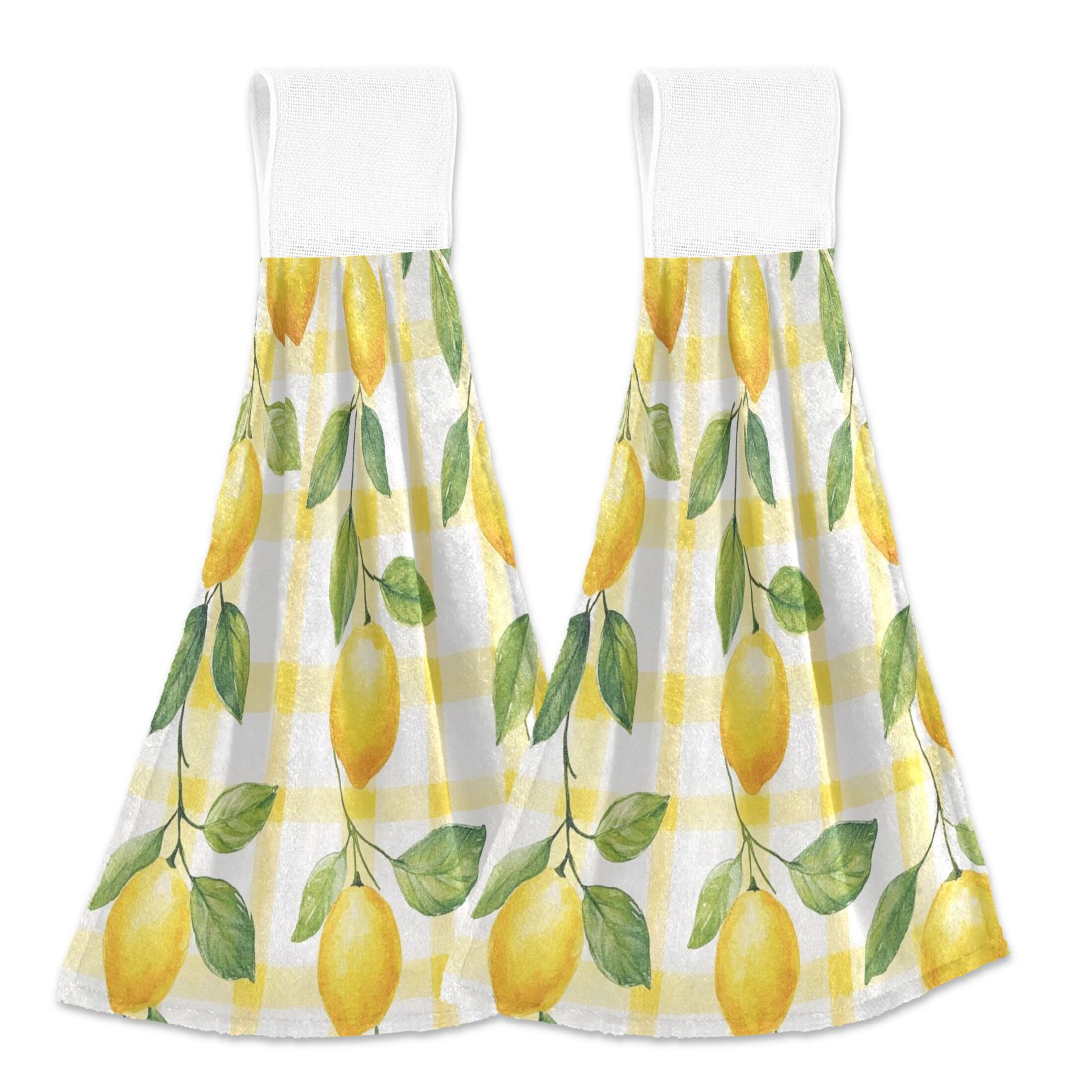 2 Bathroom Towels Kitchen Towels 18.2x14In Velcro Hand Wipes Dish ...