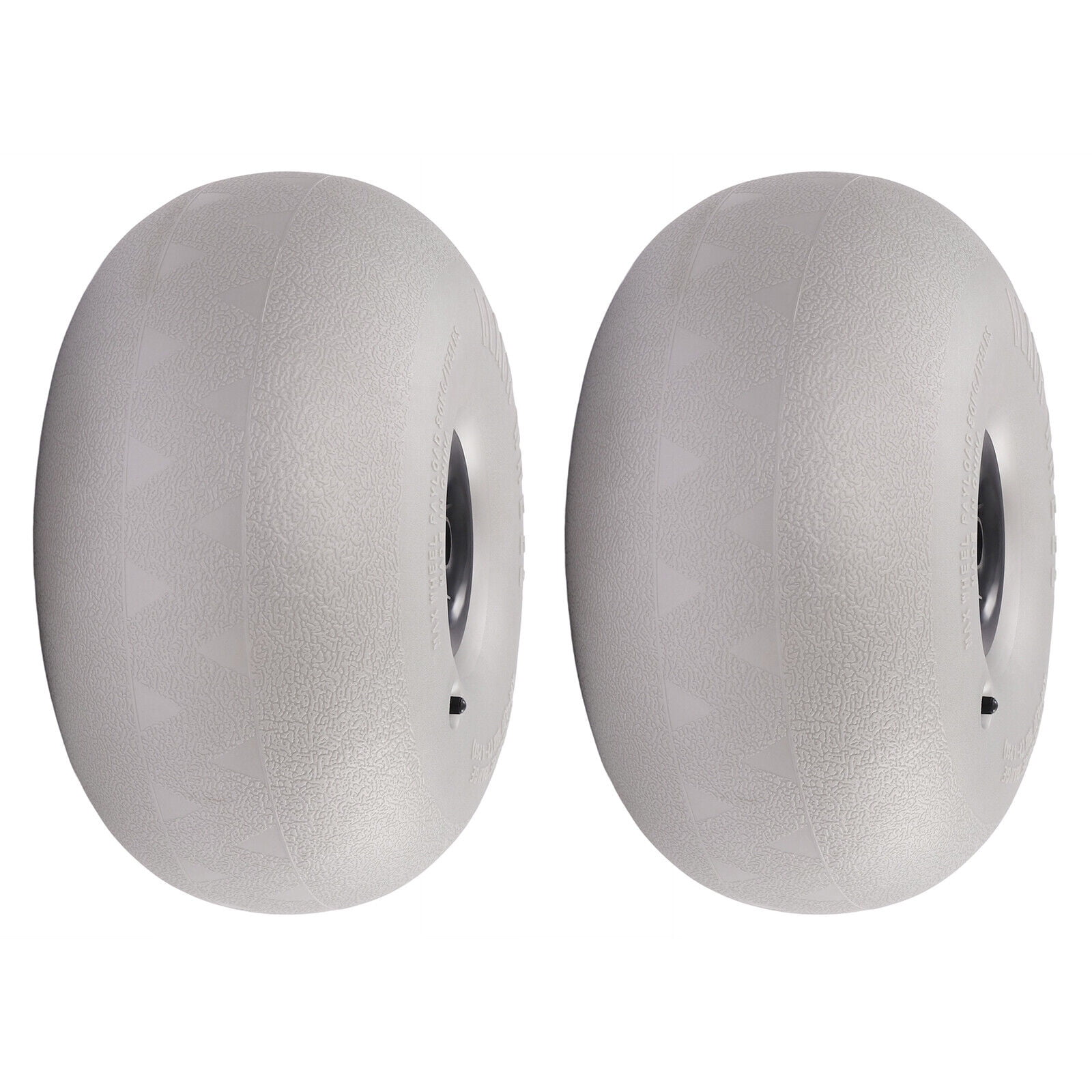 2 × Beach Inflatable Balloon Wheels Sand Tires for Kayak Dolly Canoe ...