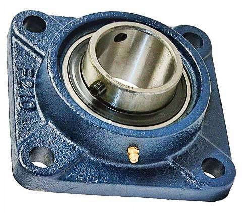 2" Bearing UCF210-32 + Square Flanged Cast Housing Mounted Bearings - Walmart.com